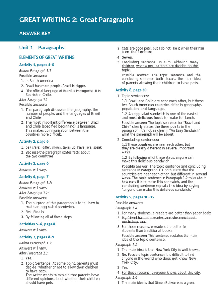Great Paragraphs Keys | PDF | Tropical Cyclones | Typhoon