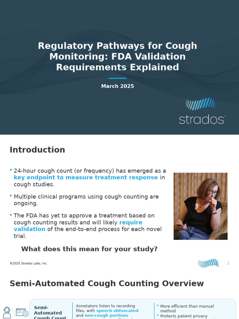 Cough Monitoring Validation Overview - Public Facing (1) - V3 | PDF ...