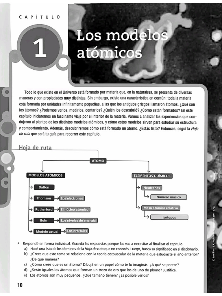 Modelos Atómicos | PDF
