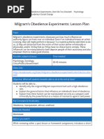 Elevator Experiment | PDF | Conformity | Experiment
