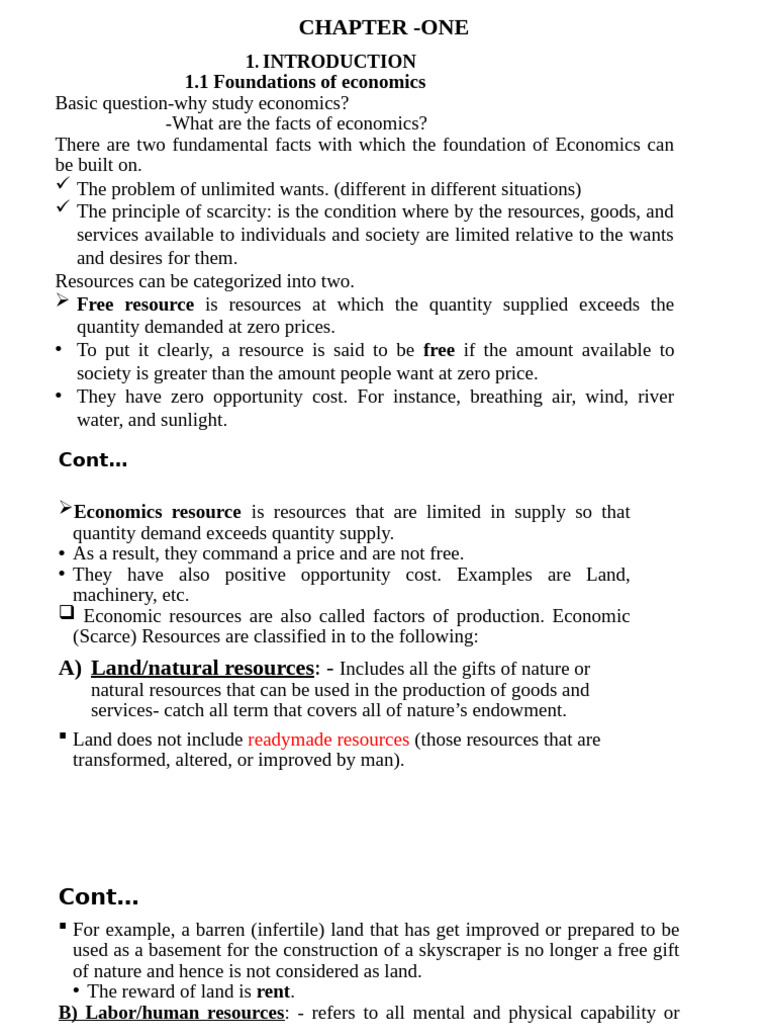 CHAPTER - OnE (Autosaved) (Autosaved) | PDF | Utility | Economics