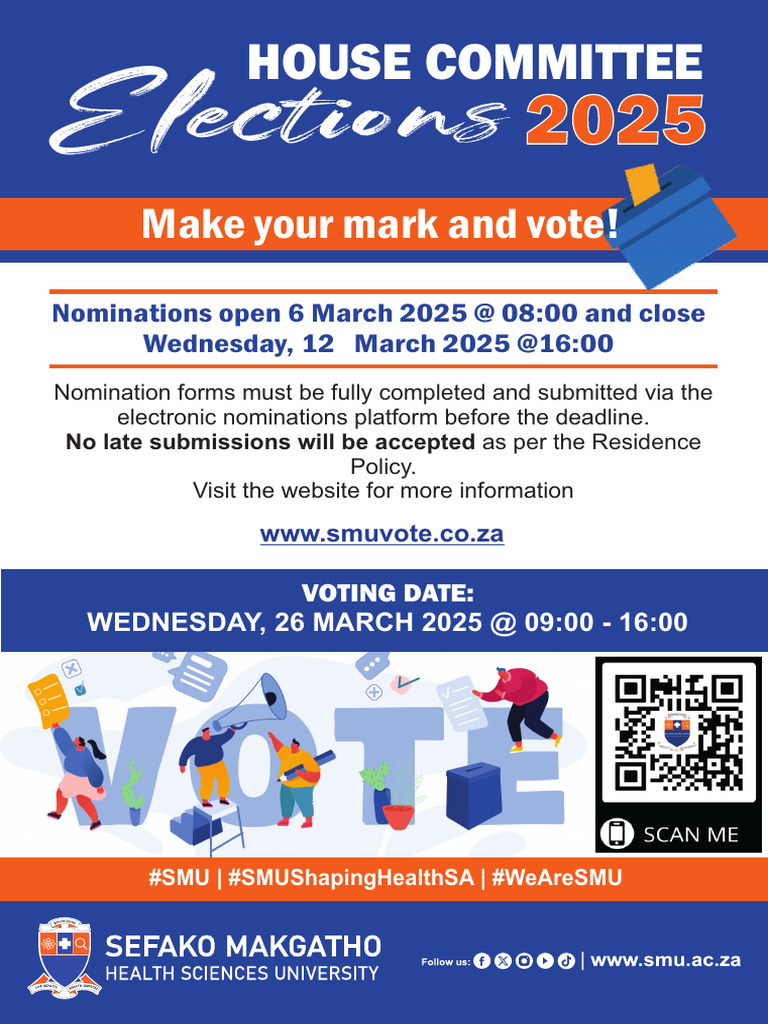 SMU House Elections 2025 Schedule | PDF