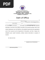 Duty Detail Order Template | PDF