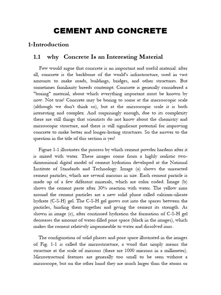 Basic Definitions and Terminology | PDF | Concrete | Cement