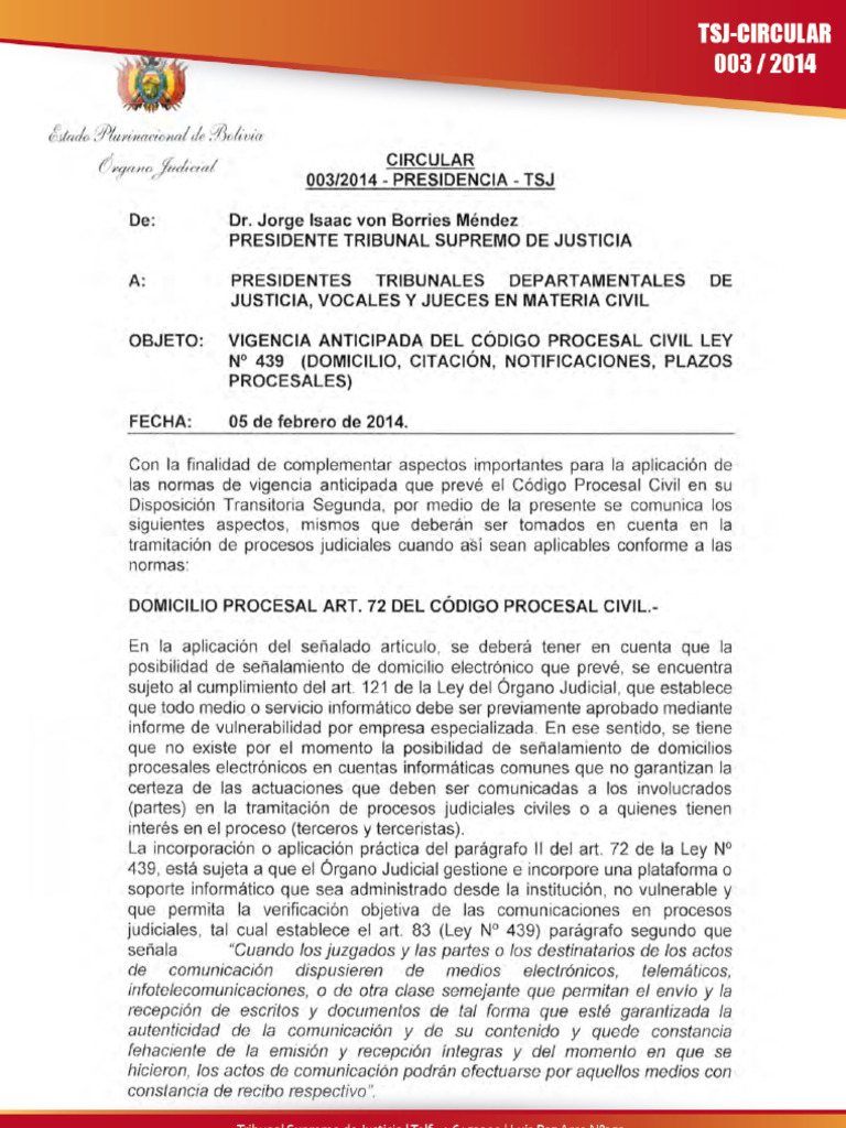 circular-003-2014 | PDF