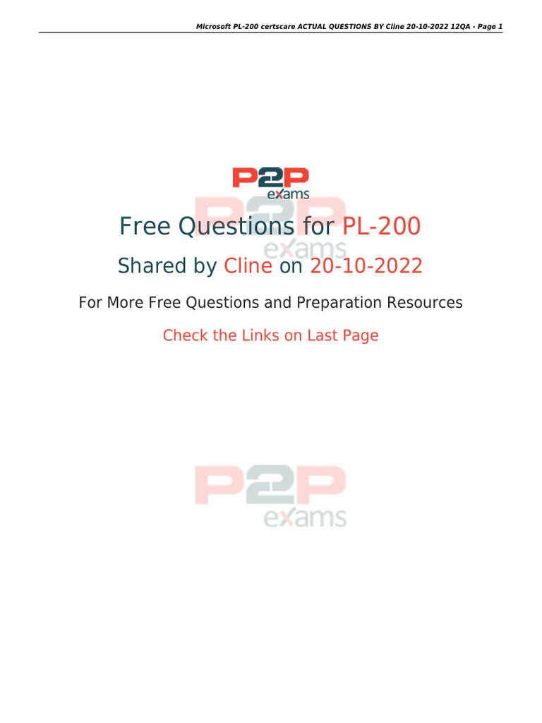 microsoft-pl-200-certscare-actual-questions-by-cline-20-10-2022-12qa ...