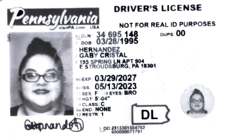 PA Drivers License GCH | PDF