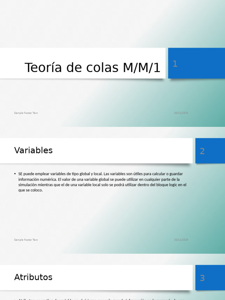 Teoría de Colas M | PDF