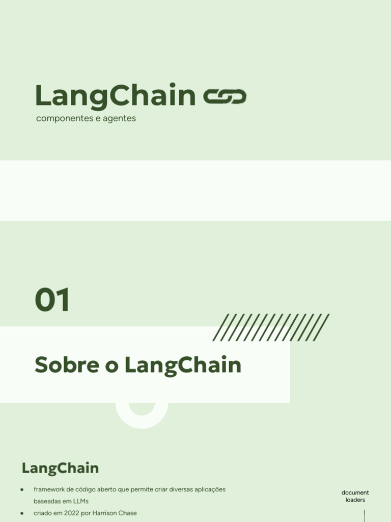 Apresentação NLP - LangChain | PDF | Teoria dos Gráficos | SQL