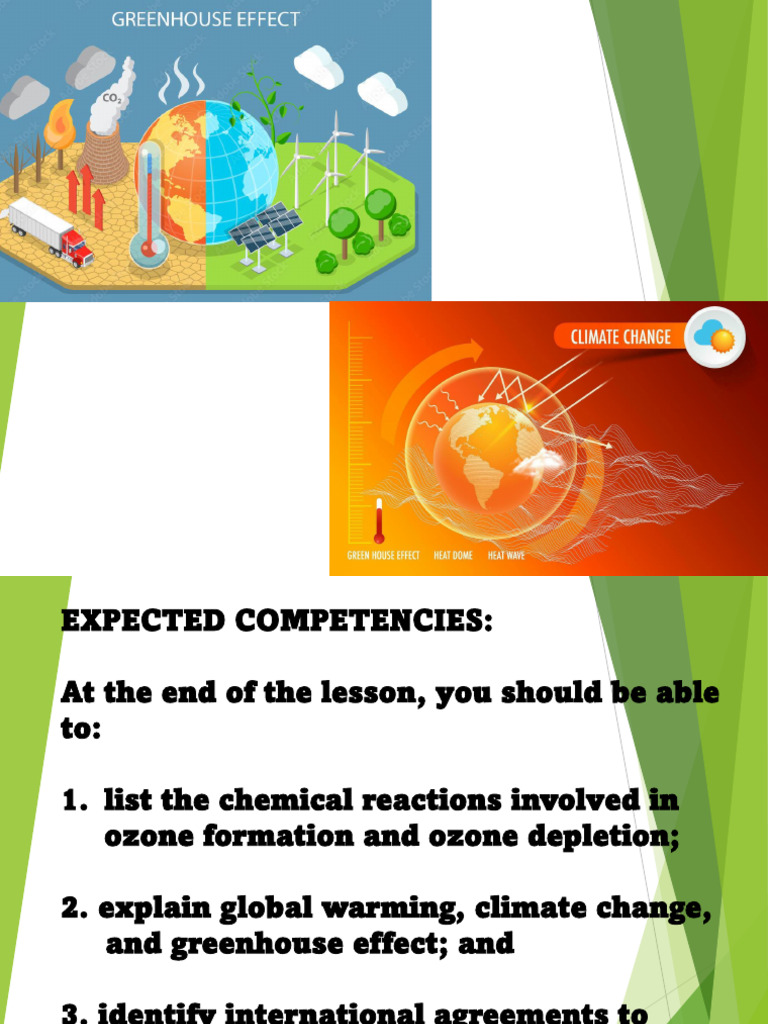 Greenhouse Effect and Climate Change | PDF | Atmosphere Of Earth ...