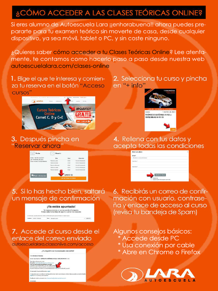 Como Acceder A Las Clases Teóricas Online v2 - Compressed | PDF