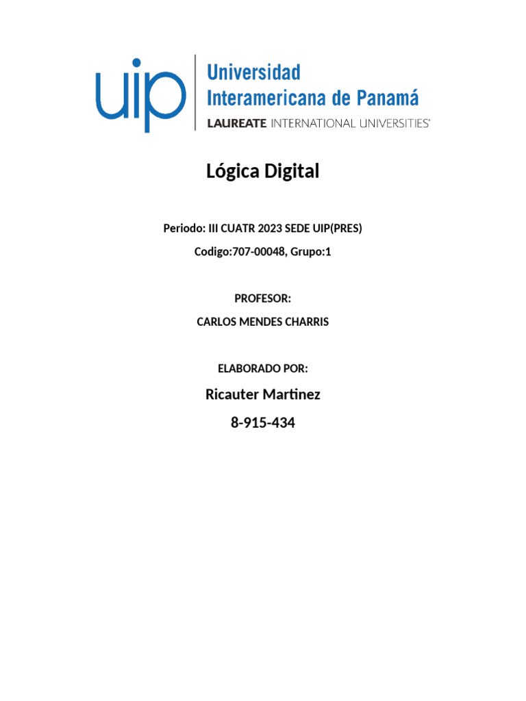 Lógica Digital PROYECTO FINAL | PDF | Calculadora | Arduino