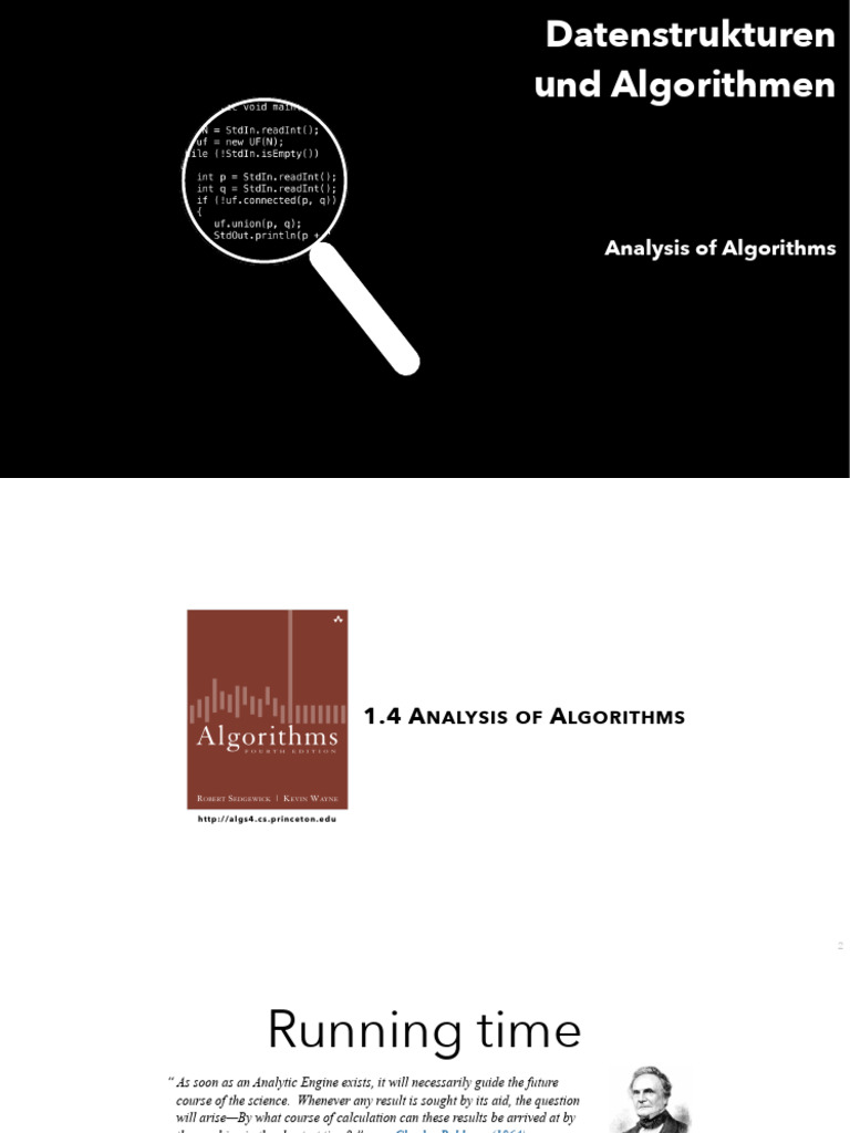 04-Analysis Of Algorithms | PDF | Time Complexity | Applied Mathematics