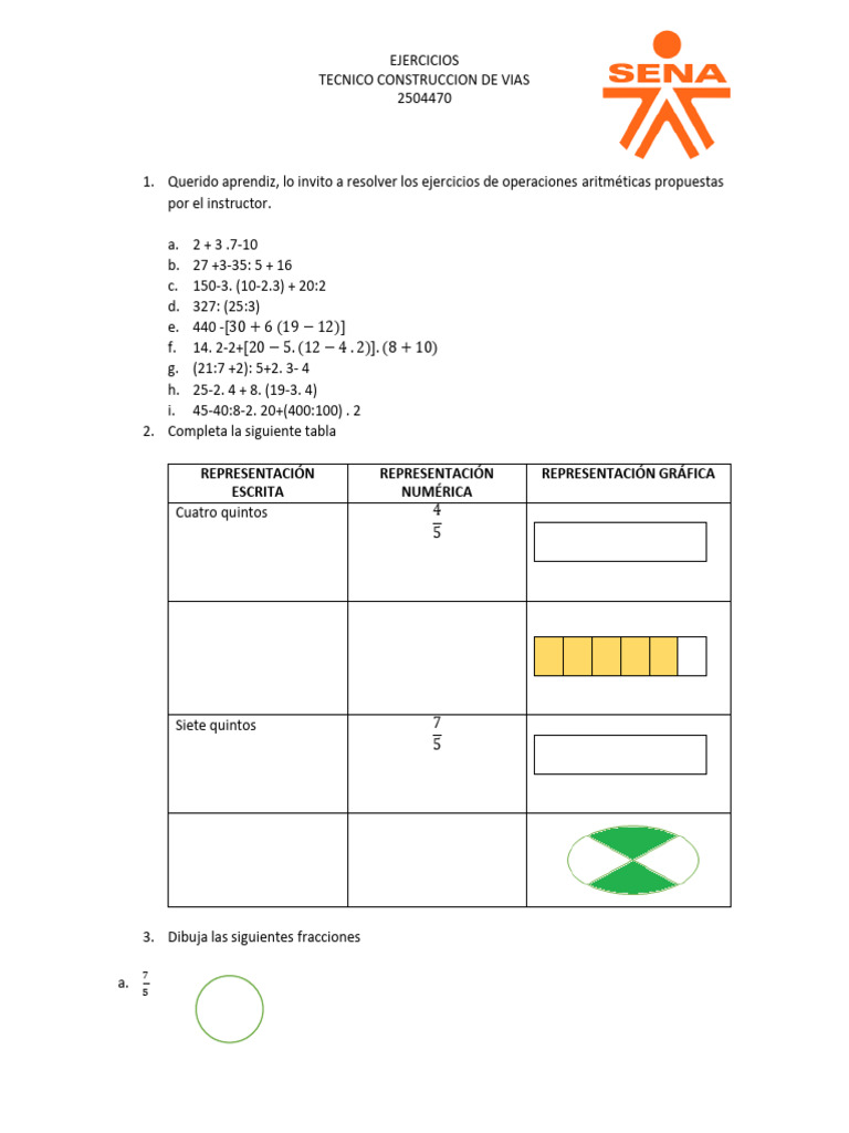 Ejercicio 1 Matematicas | PDF