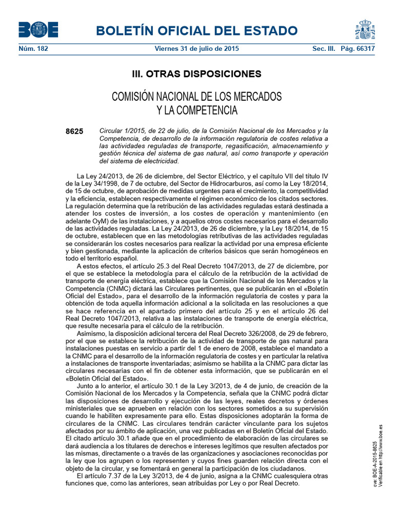 Boe A 2015 8625 | PDF | Contabilidad | Estado financiero