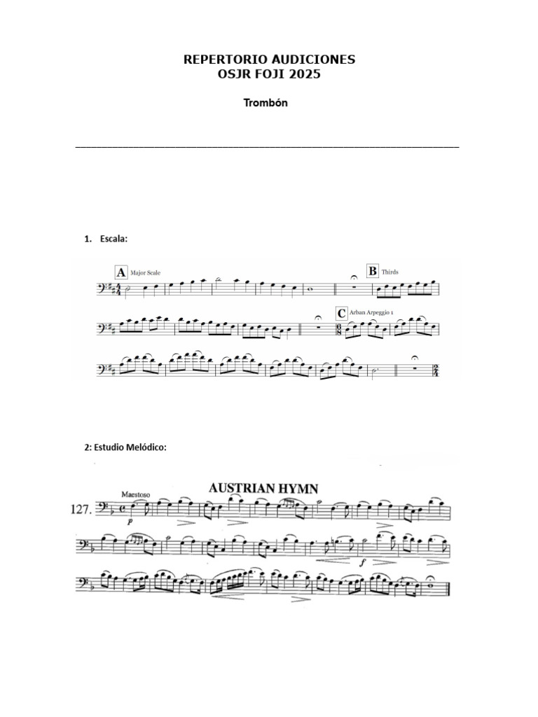 Trombon | PDF