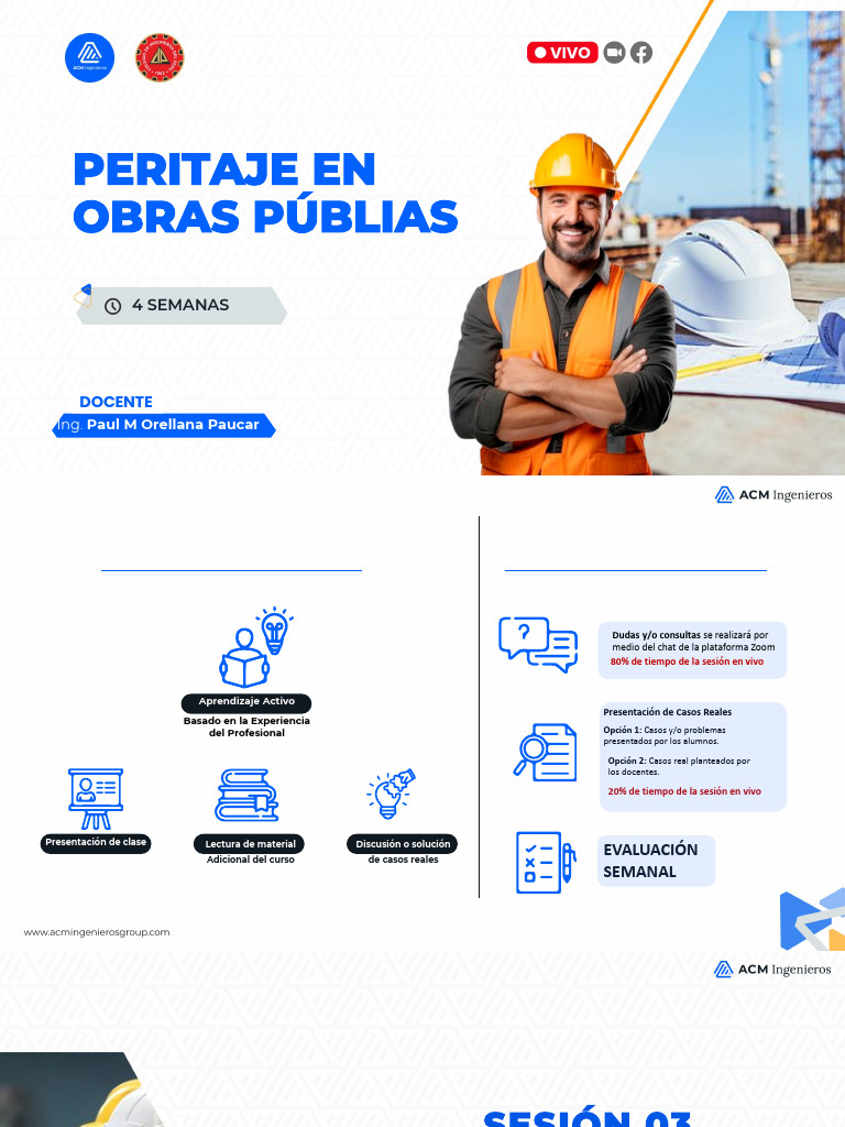 Peritaje en Obras Públicas: Tipos y Usos | PDF | Experto