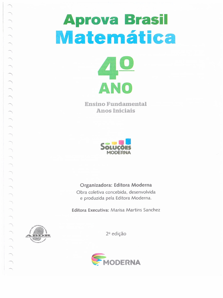 4º Ano Mat - Aprova Brasil | PDF