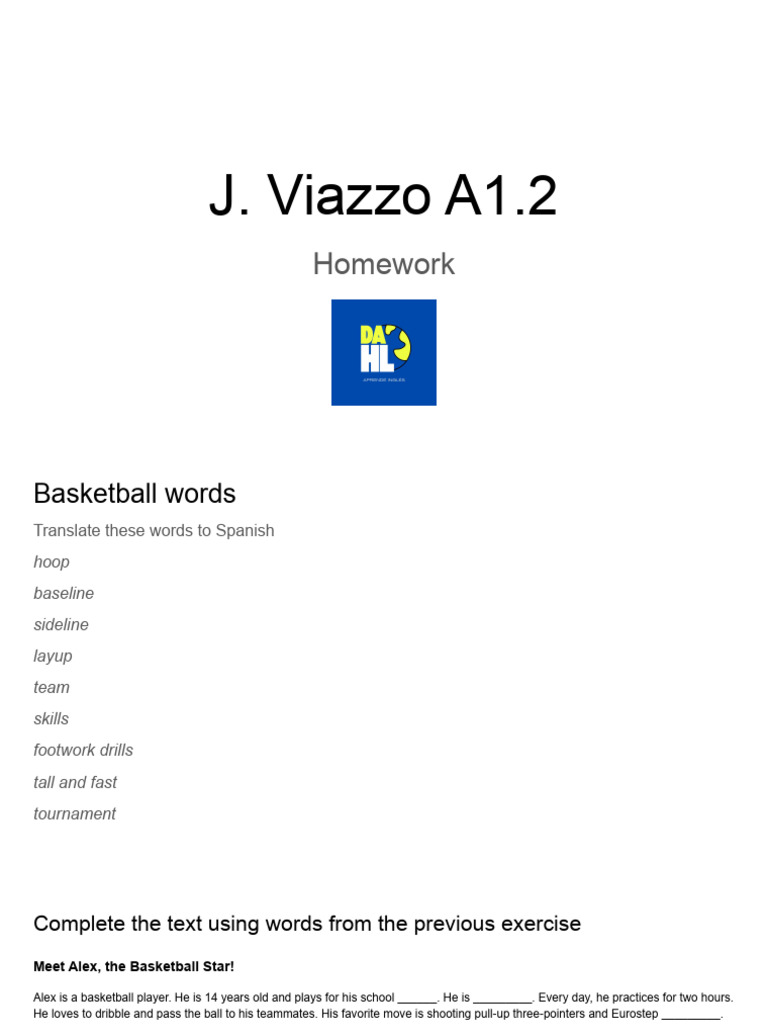 J. Viazzo - Extra Work Bball | PDF