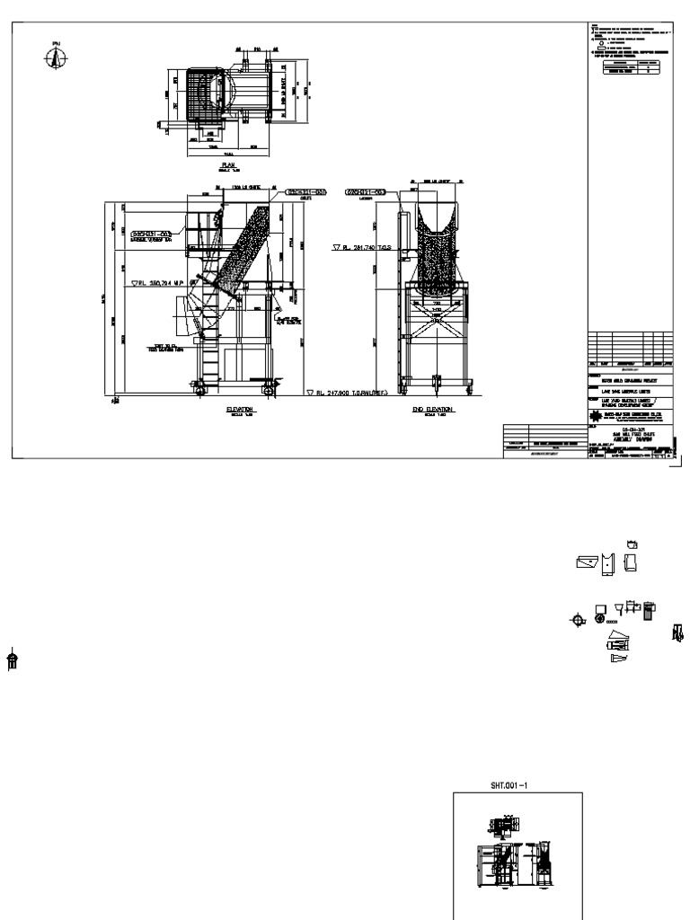02-CH-321 Sag Mill Feed Chute Assembly Drawing - 02-M-1088 | PDF