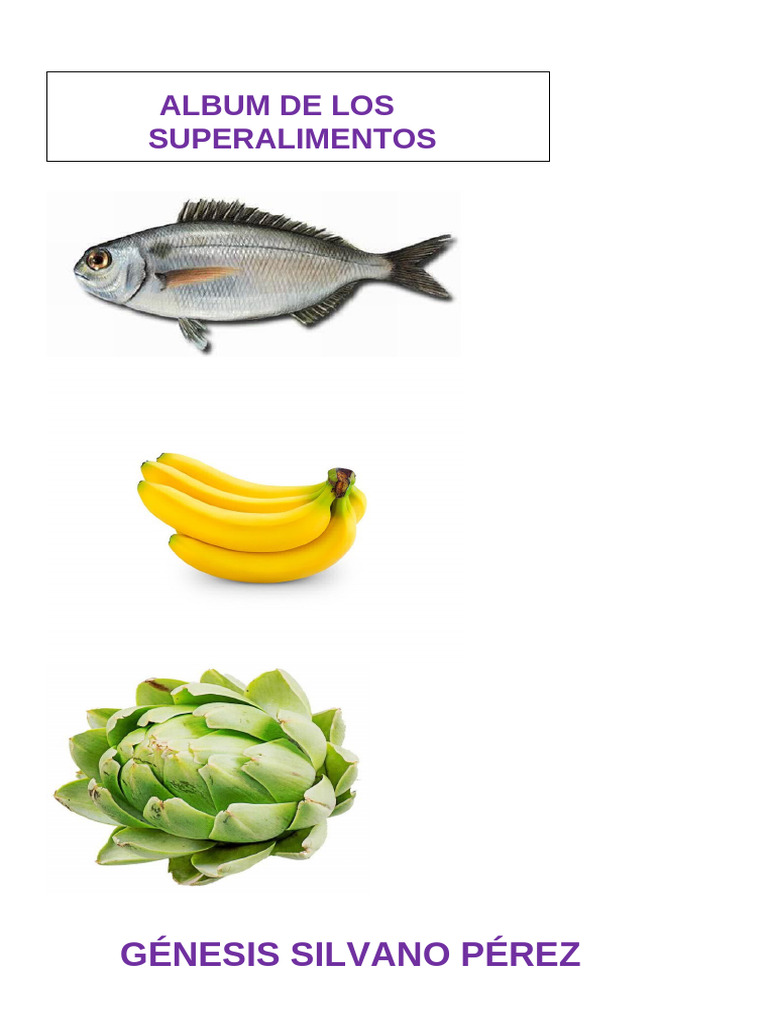 Album de Los Superalimentos Mily | PDF