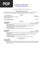AIM 2.0 Resume Guidance for Army Officers | PDF | Résumé | Behavior ...