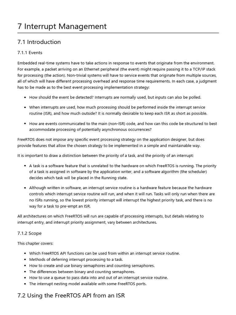 Interrupt Management | PDF