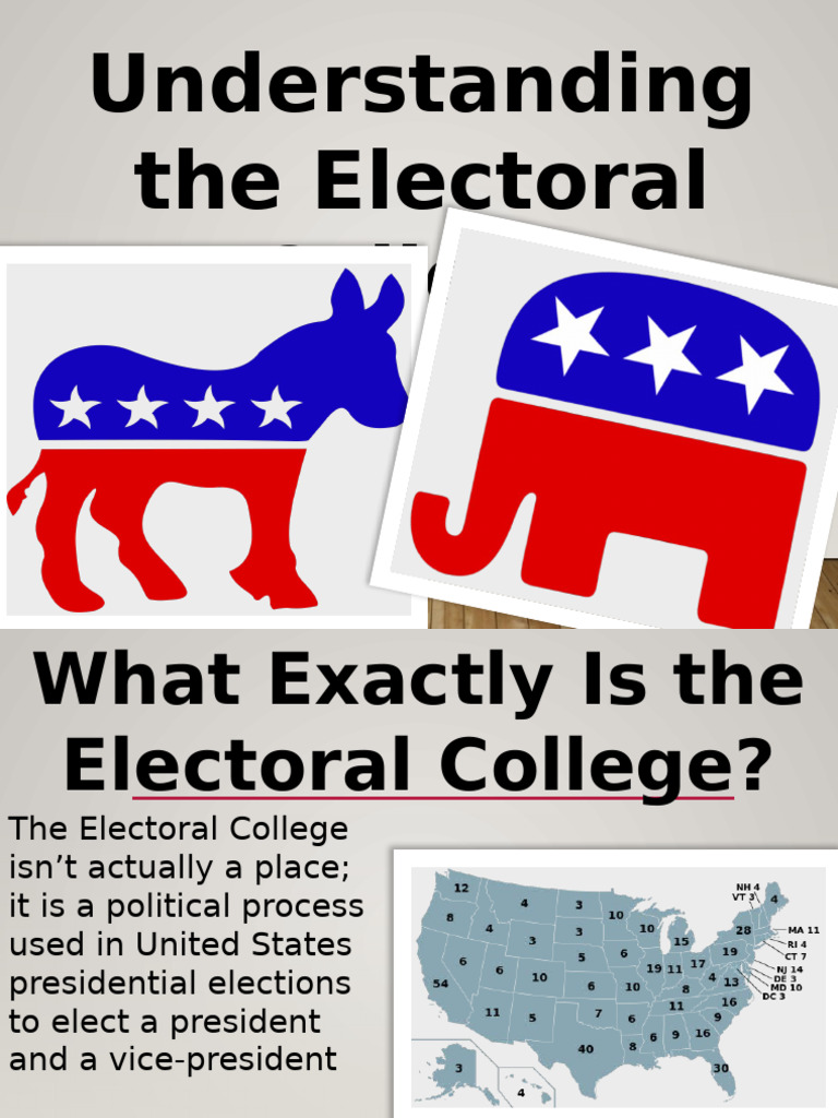 Understanding The Electoral College | PDF | American Government ...