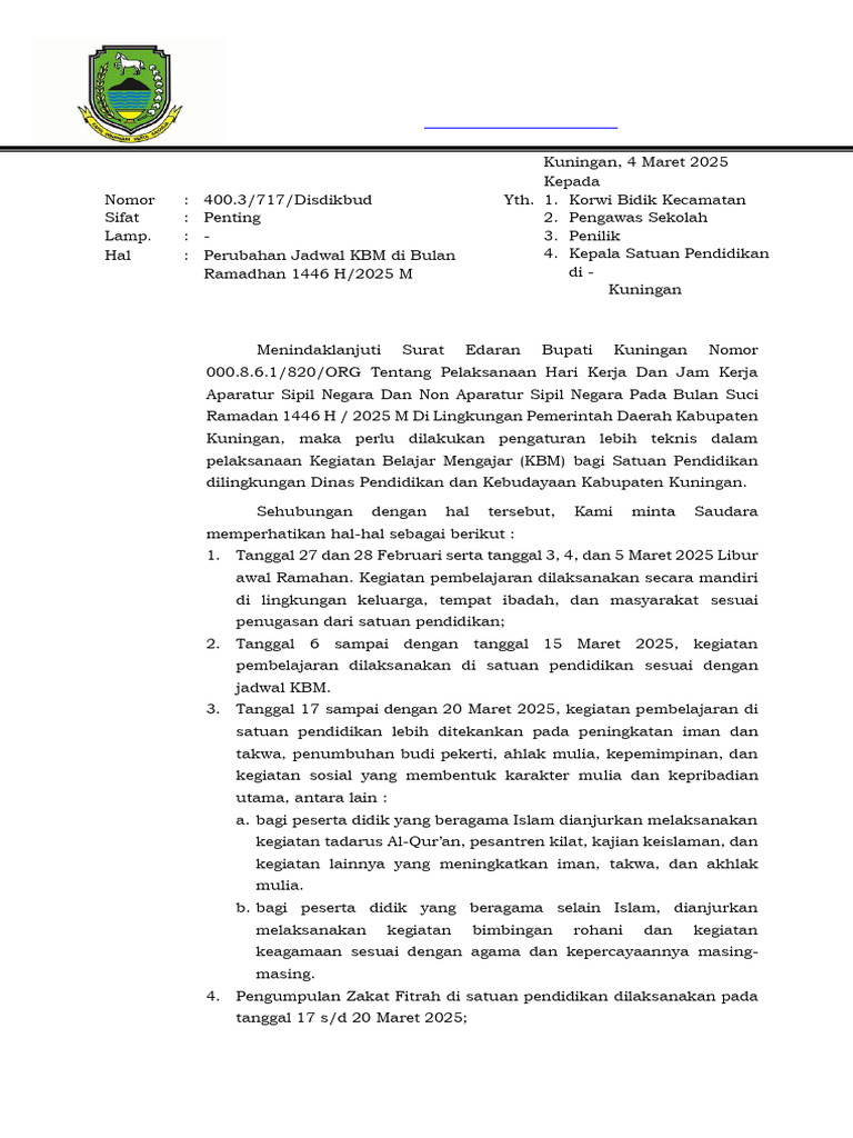 SE KBM Ramadhan (1) - Signed - Signed | PDF