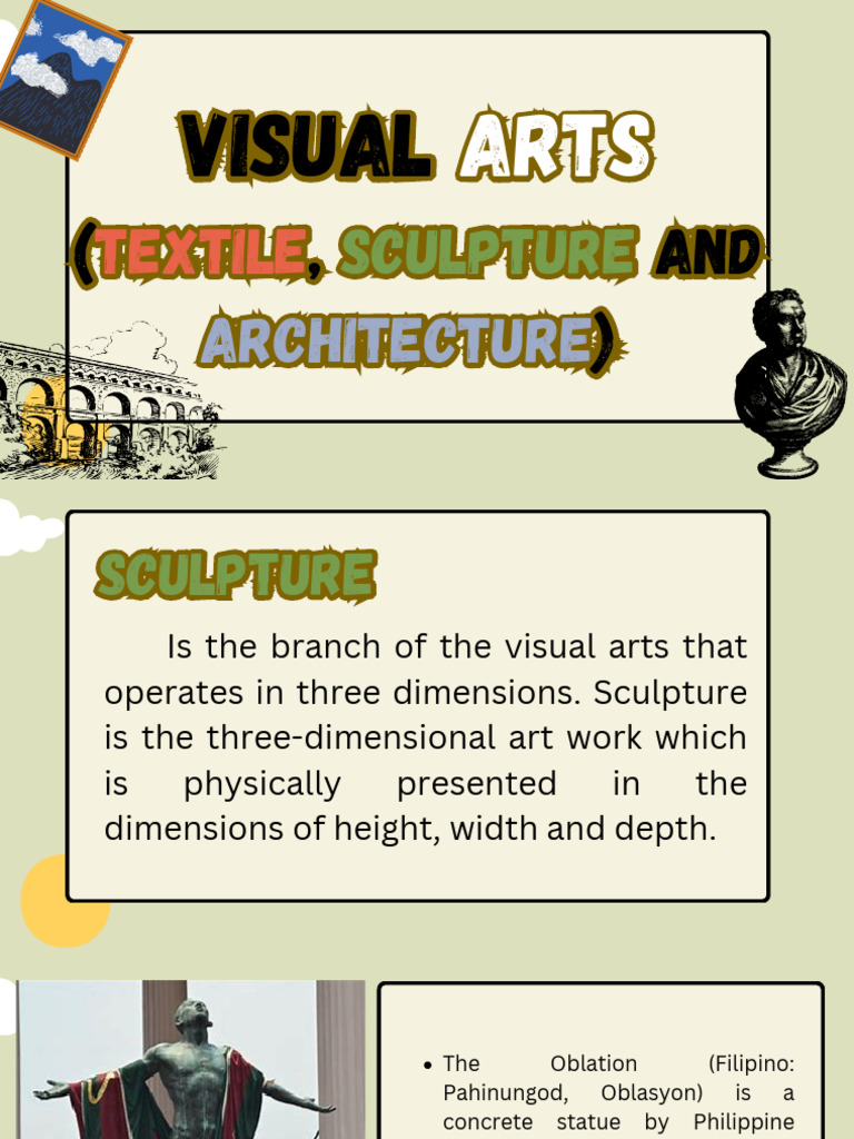 Visual Arts Textile Architecture and Sculpture | PDF | Textiles