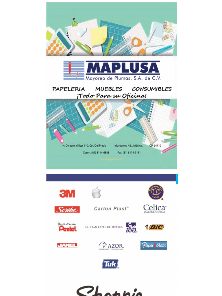 CatalogoProductos MAPLUSA | PDF