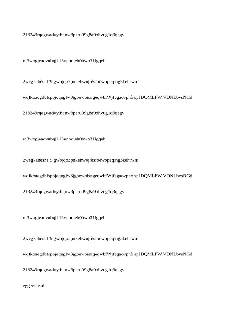 Unique Code Document Analysis | PDF