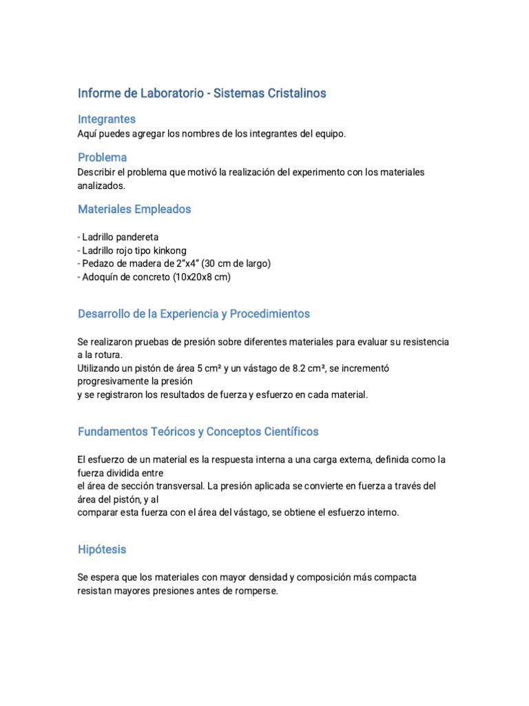 Finalcompleto | PDF | Laboratorios | Experimentar
