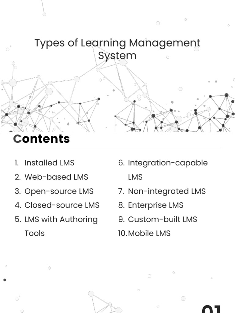 Types of Learning Management Systems | PDF | Proprietary Software | Web ...