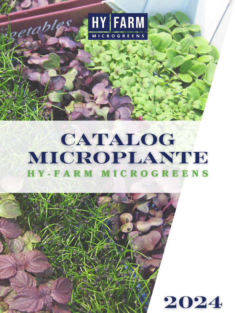 Catalog Microplante Hy-Farm 2024 | PDF