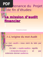Les Étapes D'une Mission D'audit Financier Ou de | PDF | Audit | Audit financier