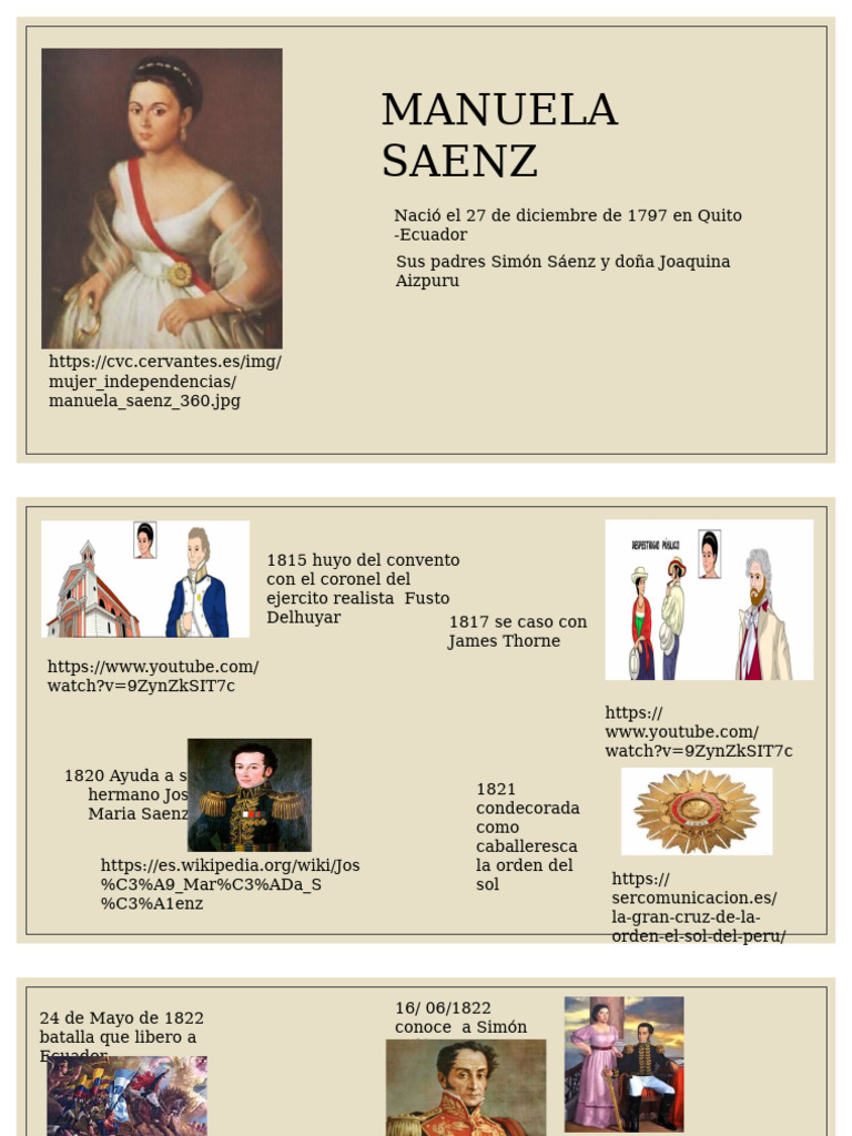 Manuela Saenz | PDF | América del Sur | Comunidad andina