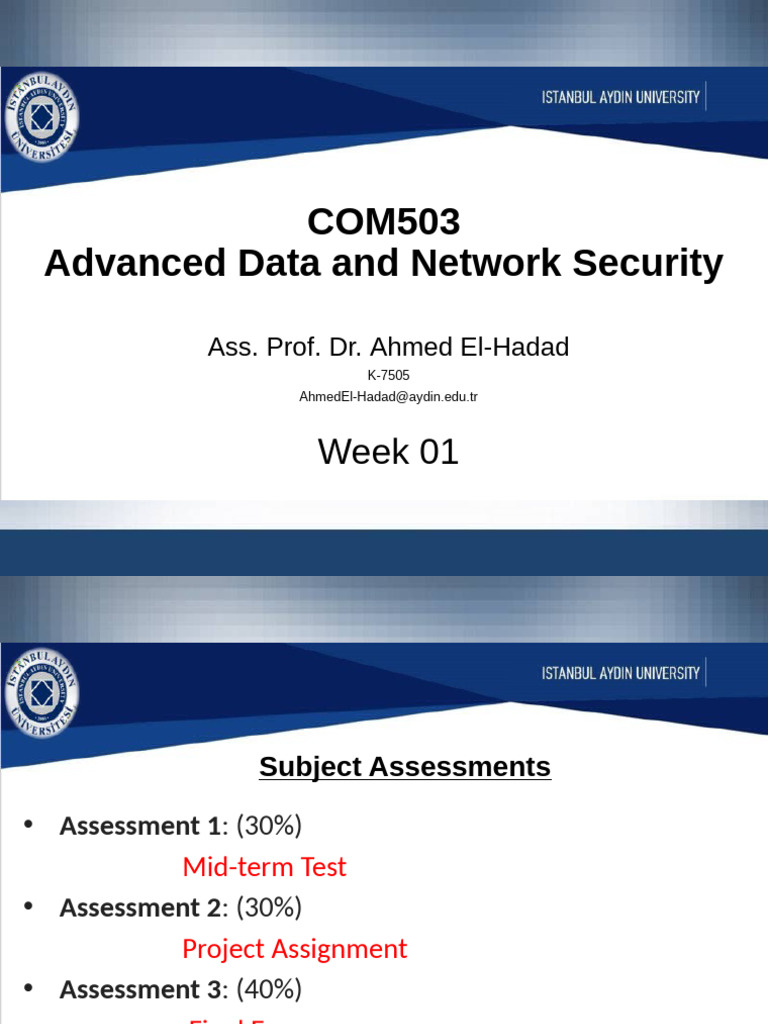 W01 CH01 Introduction To Security | PDF | Security | Computer Security