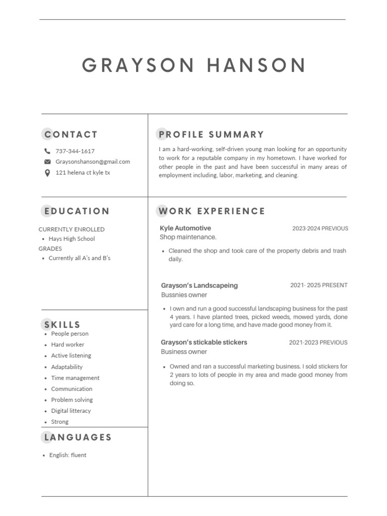My Resume | PDF