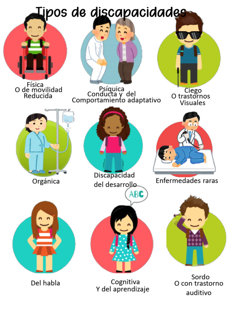 Tipos de Discapacidades | PDF