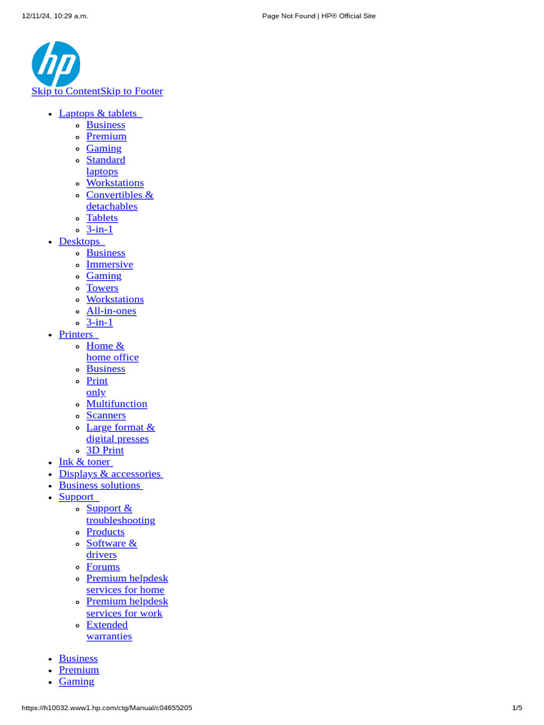 Manual de HP Elitebook 8460p | PDF | Hewlett Packard | Printer (Computing)