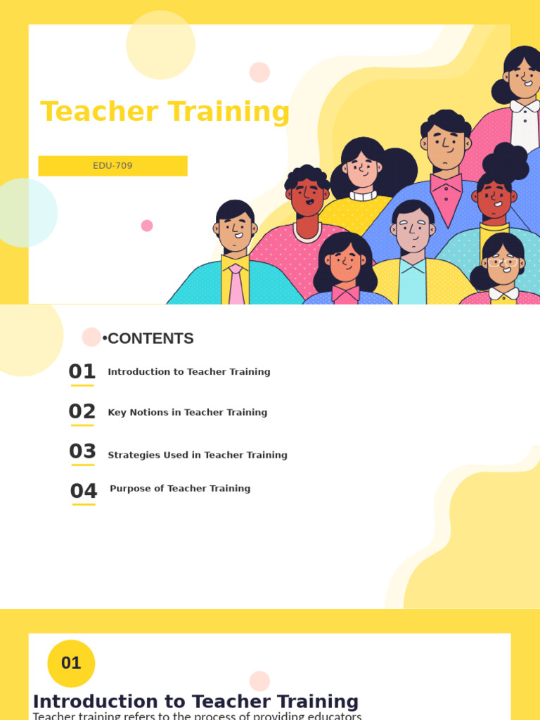 Comprehensive Teacher Training Guide | PDF | Teachers | Learning