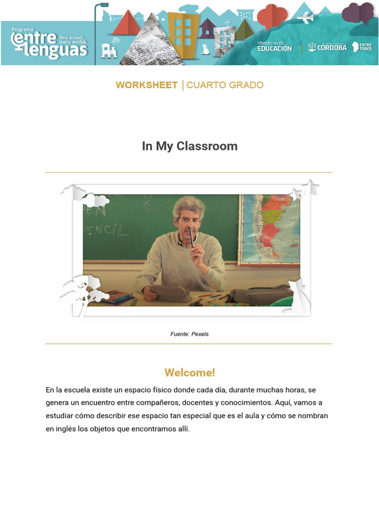 4 in My Classroom | PDF