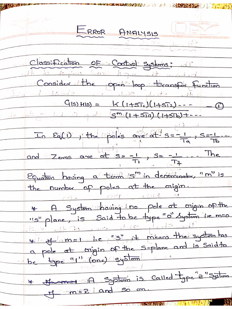 Error Analysis | PDF