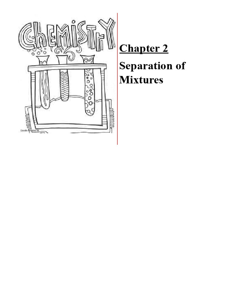 Mixtures and Separation Techniques Guide | PDF | Chemical Substances ...