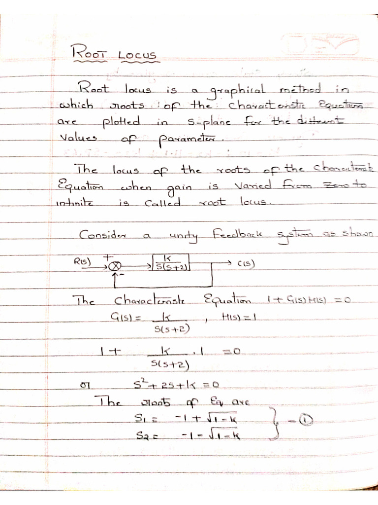 Root Locus | PDF