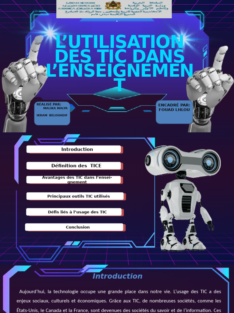 TICE | PDF | Technologies de l'information et de la communication | Informatique