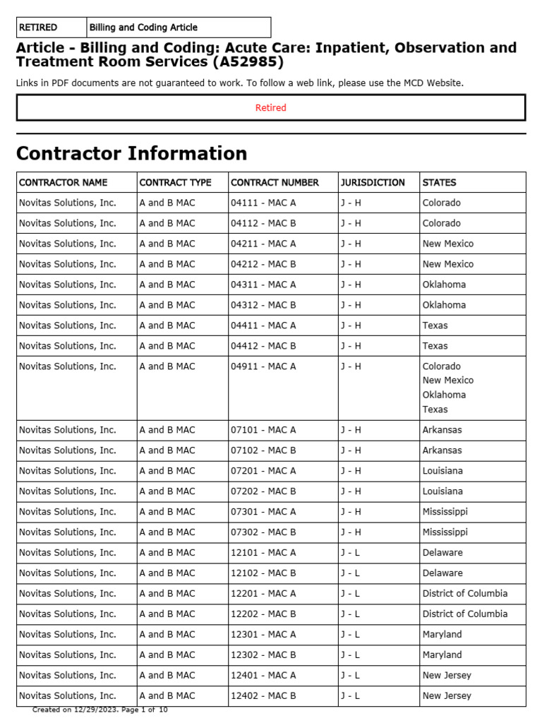 Billing and Coding Inpatient Hospital | PDF | Patient | Medicare ...