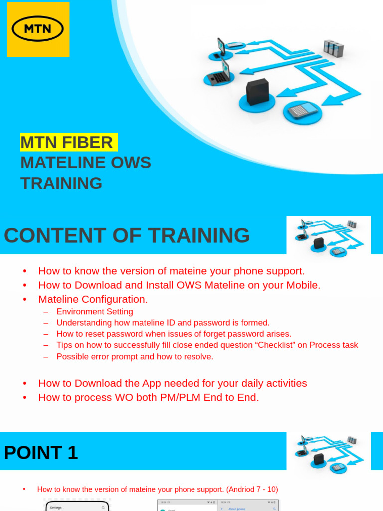 MTN Fiber Mateline Training Guide | PDF