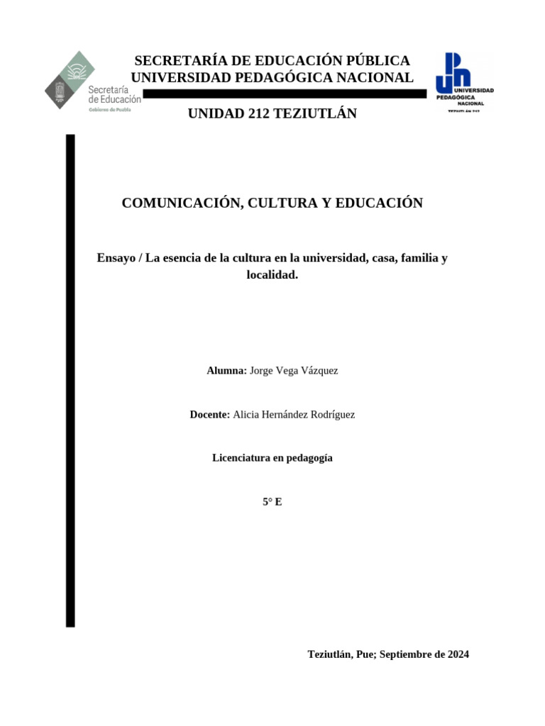 Ensayo 2 | PDF | Comunidad | Tradiciones